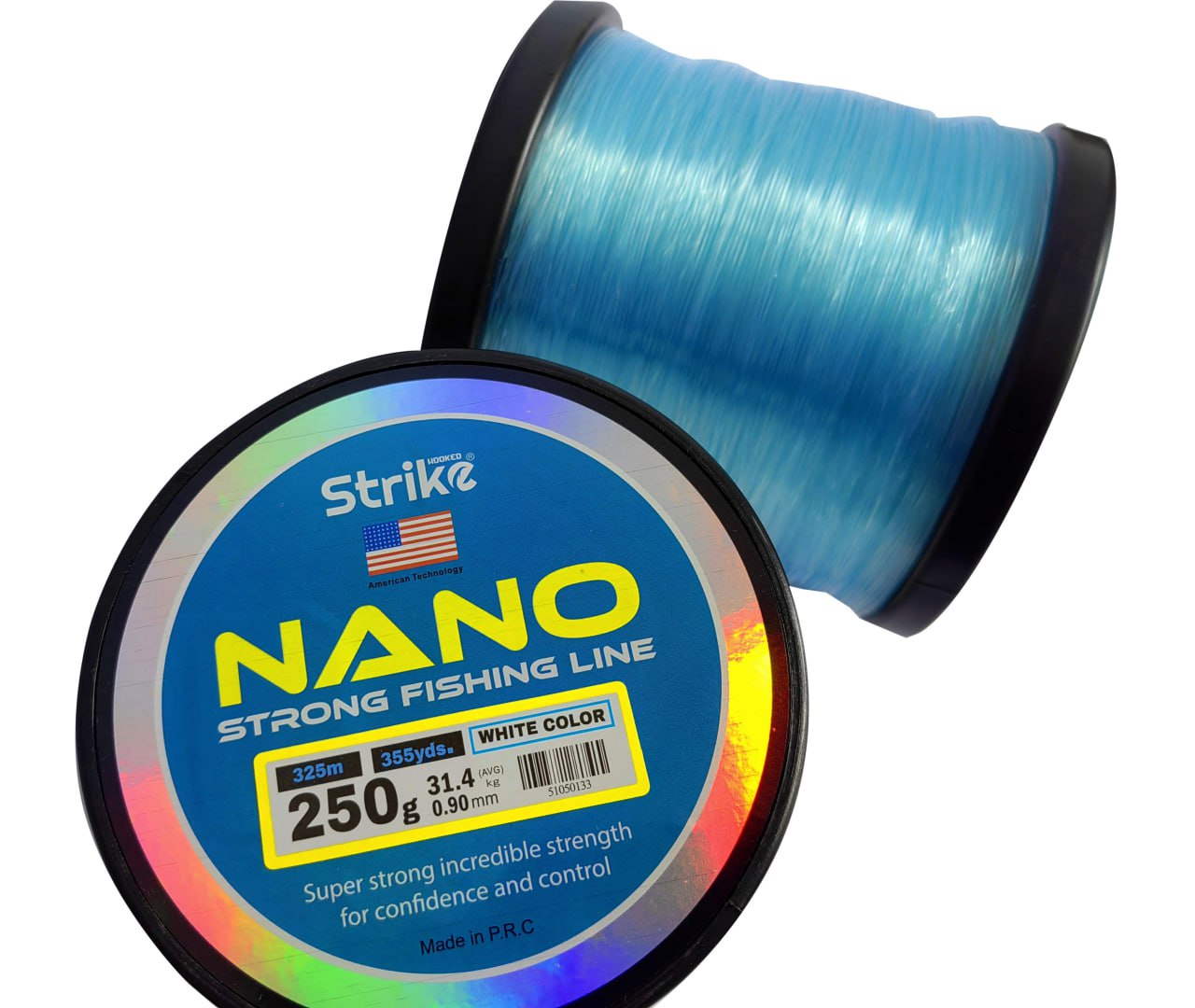 STRIKE HOOKED NANO STRONG FISHING LINE