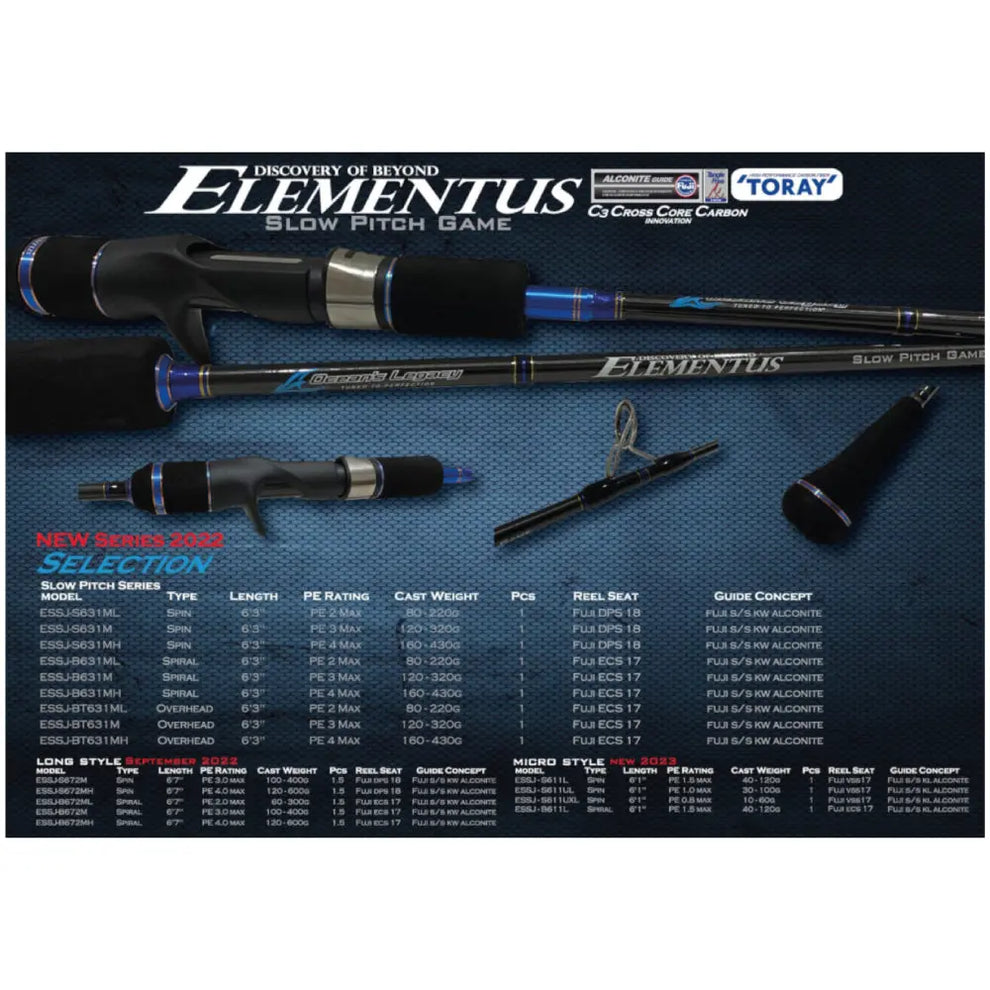 Ocean Legacy Elementus – Slow Pitch - Fishon LLC